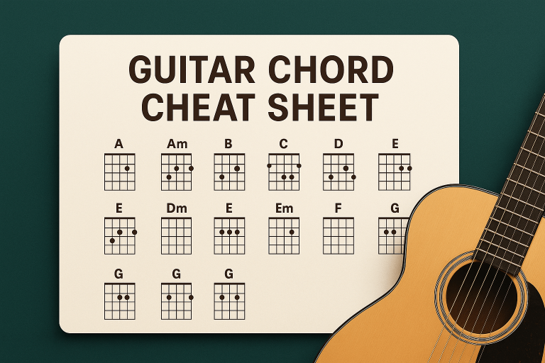 Guitar bluprints