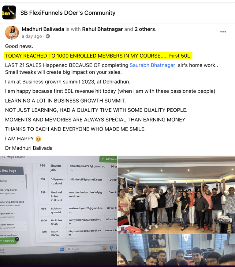 Special "Automated Online Business System" Workshop